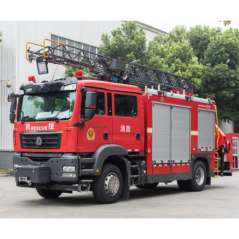 SITRAK Aerial Ladder Rescue Fire Truck 60L/s For Fire Engine – HIGH ...