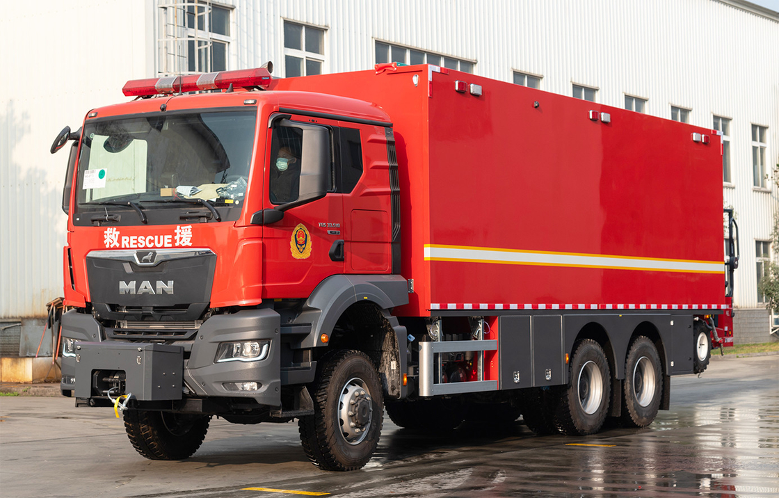 MAN Chassis Special Fire Truck 6×6 With V6 Engine – HIGH TECHNOLOGY ...